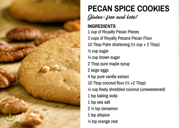 Pecan Spice Cookies - Royalty Pecan Farms